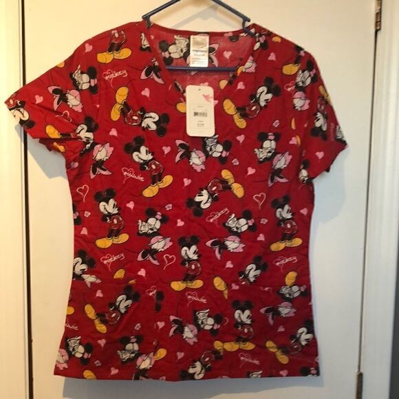 Disney | Tops | Disneymickeyminniescrubs | Poshmark